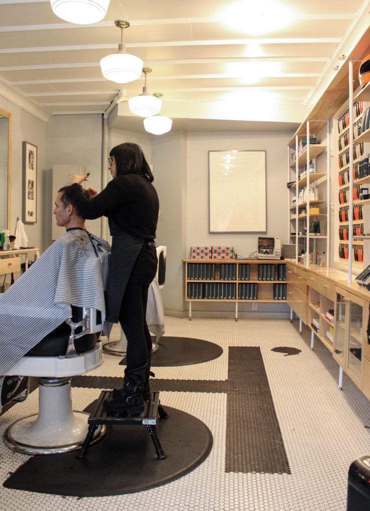 Alex Ruiz: A Female Barber in Manhattan – Cooper Squared