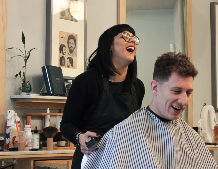 Alex Ruiz: A Female Barber in Manhattan – Cooper Squared
